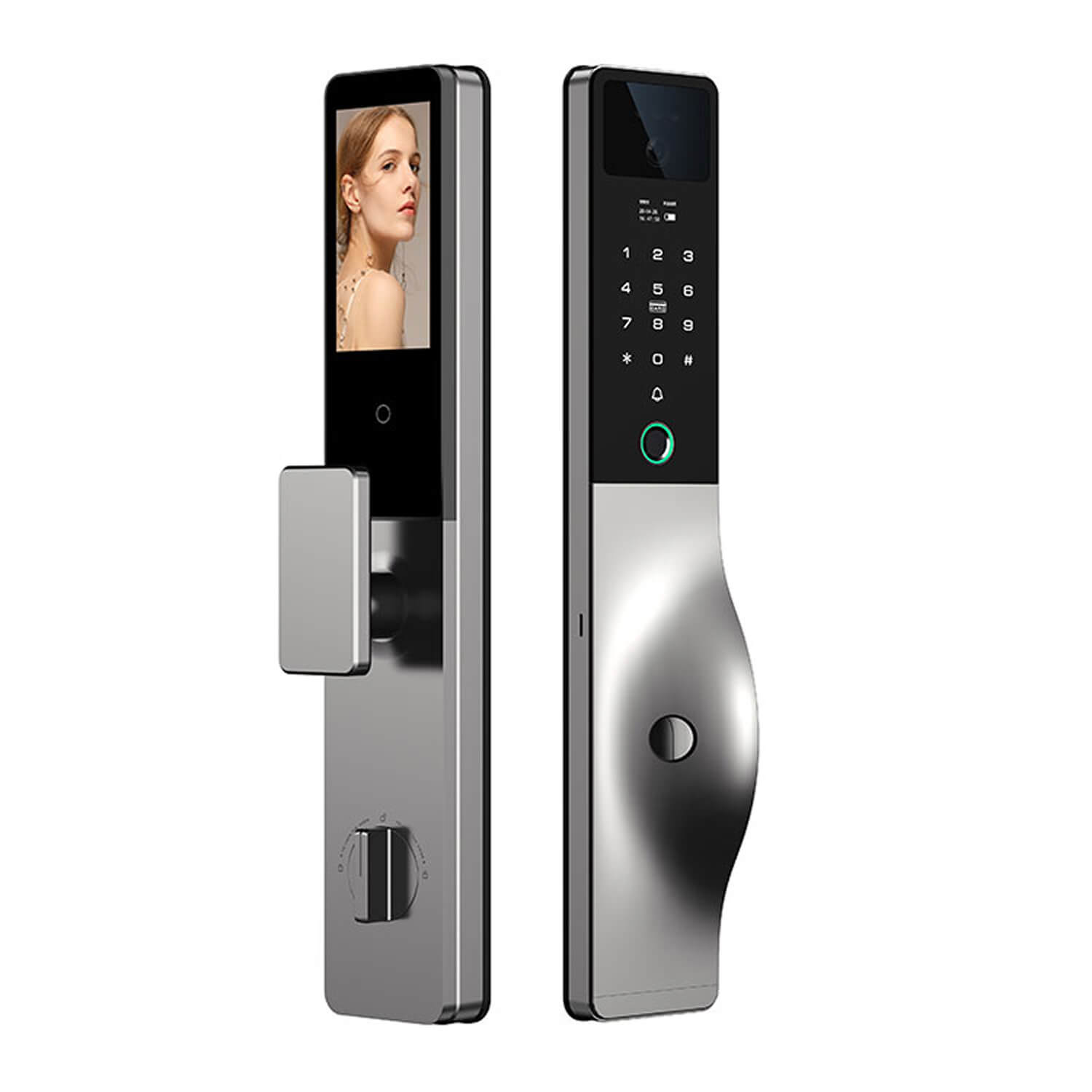 SA2D-3 - 3D Face Recognition Smart Door Lock - Supro Global